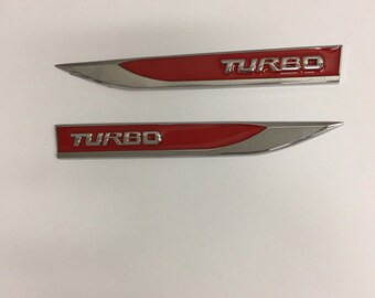 Turbo Metal Emblem - Etsy