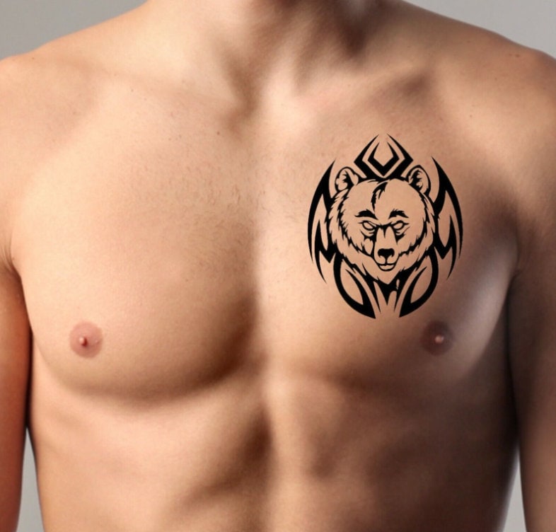 Bear Claw Tattoo Shoulder