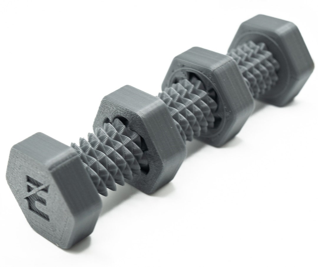 SPINFINITY BOLT (cement Grey) Bi-directional Threaded Fidget Bolt ...
