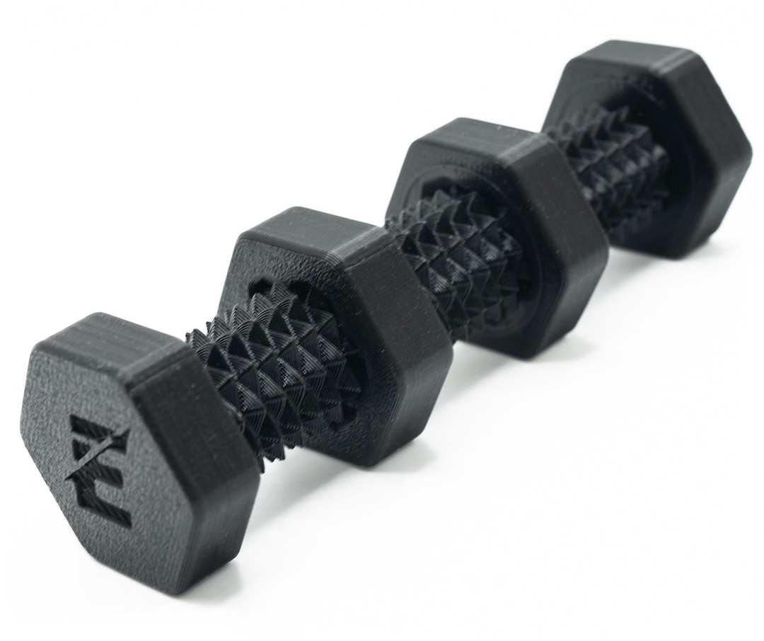 SPINFINITY BOLT (jet-black) Bi-directional Threaded Fidget Bolt & Nuts ...