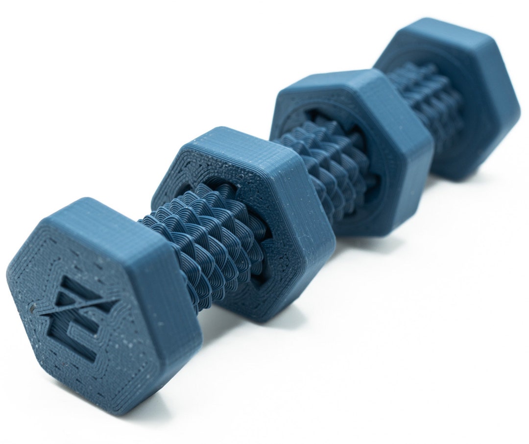 SPINFINITY BOLT (cobalt Blue) Bi-directional Threaded Fidget Bolt ...