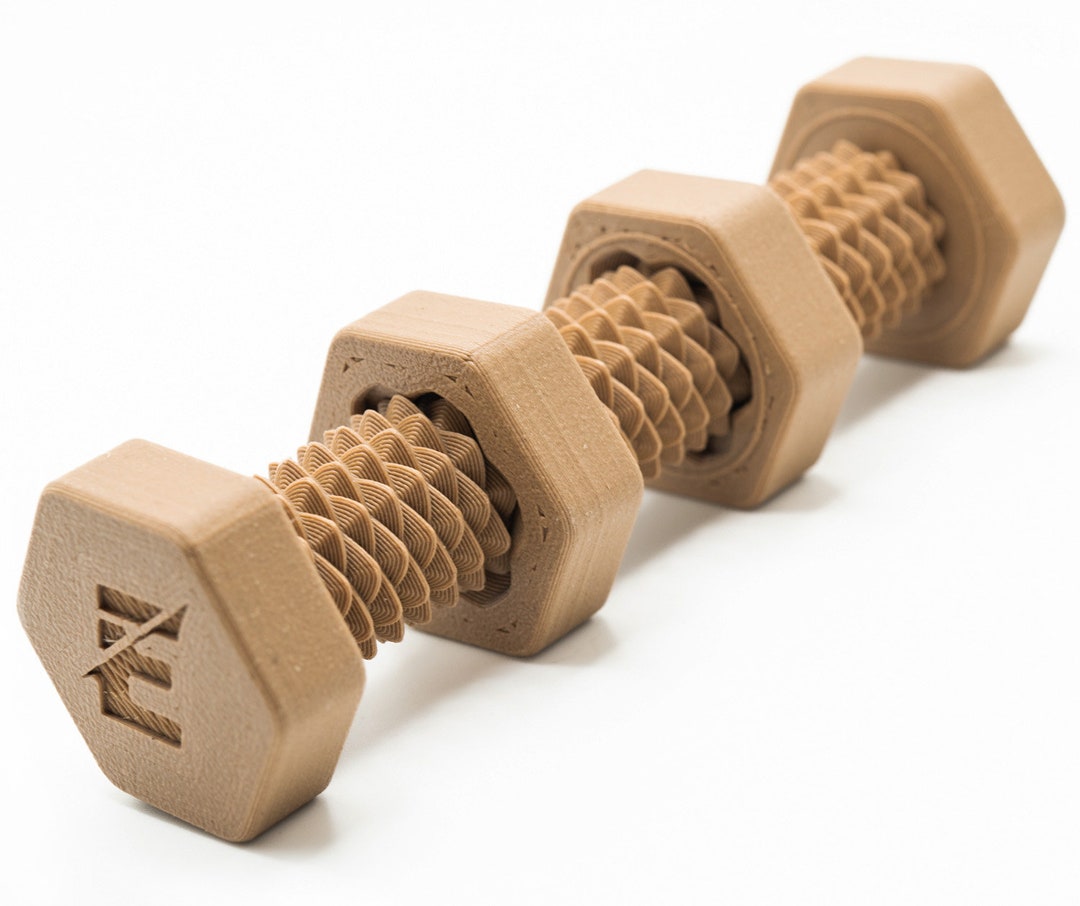 SPINFINITY BOLT (desert Tan) Bi-directional Threaded Fidget Bolt & Nuts ...