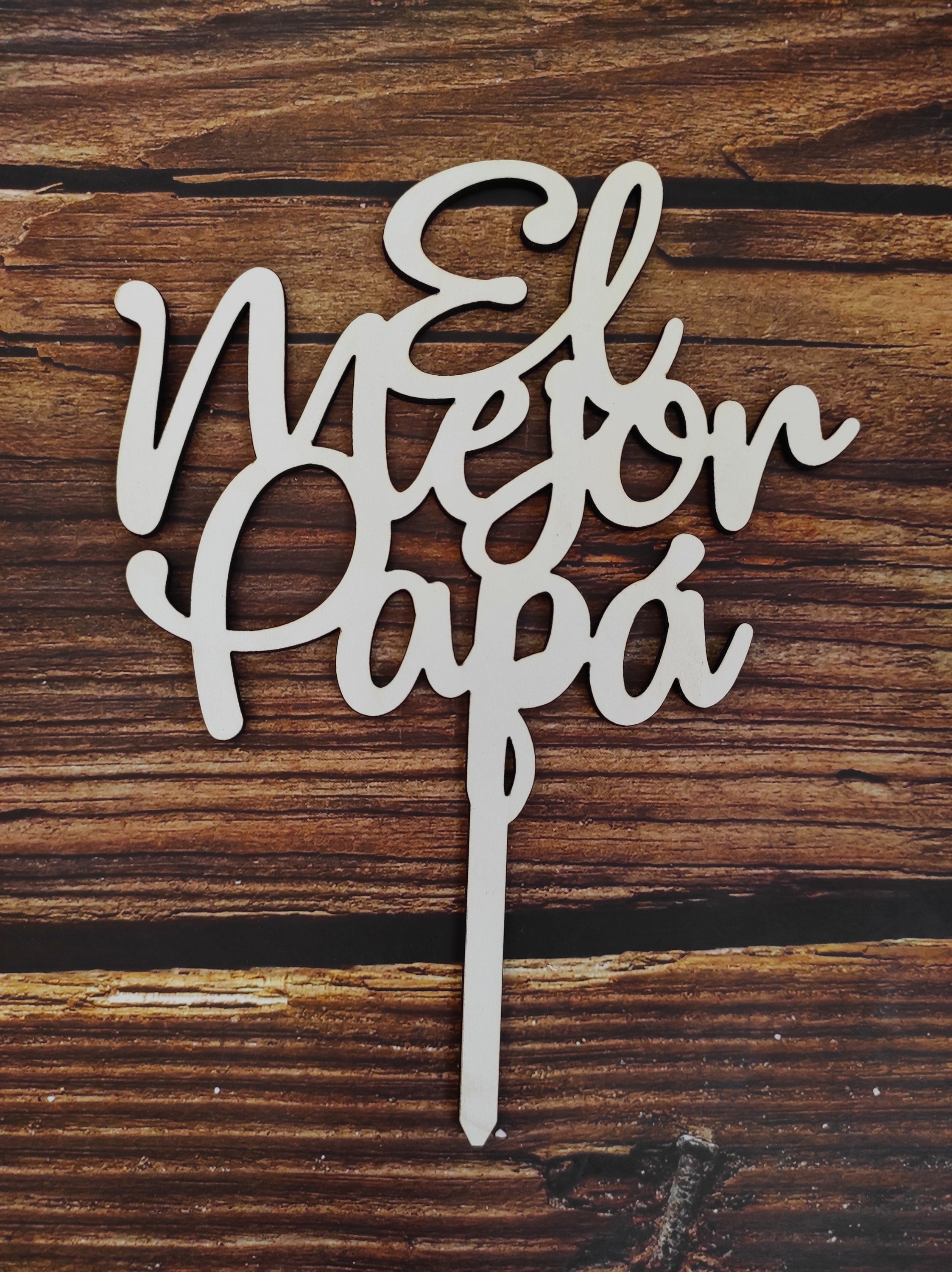 14 Toppers Día Del Padre Regalo Papá Adorno Pastel - Etsy