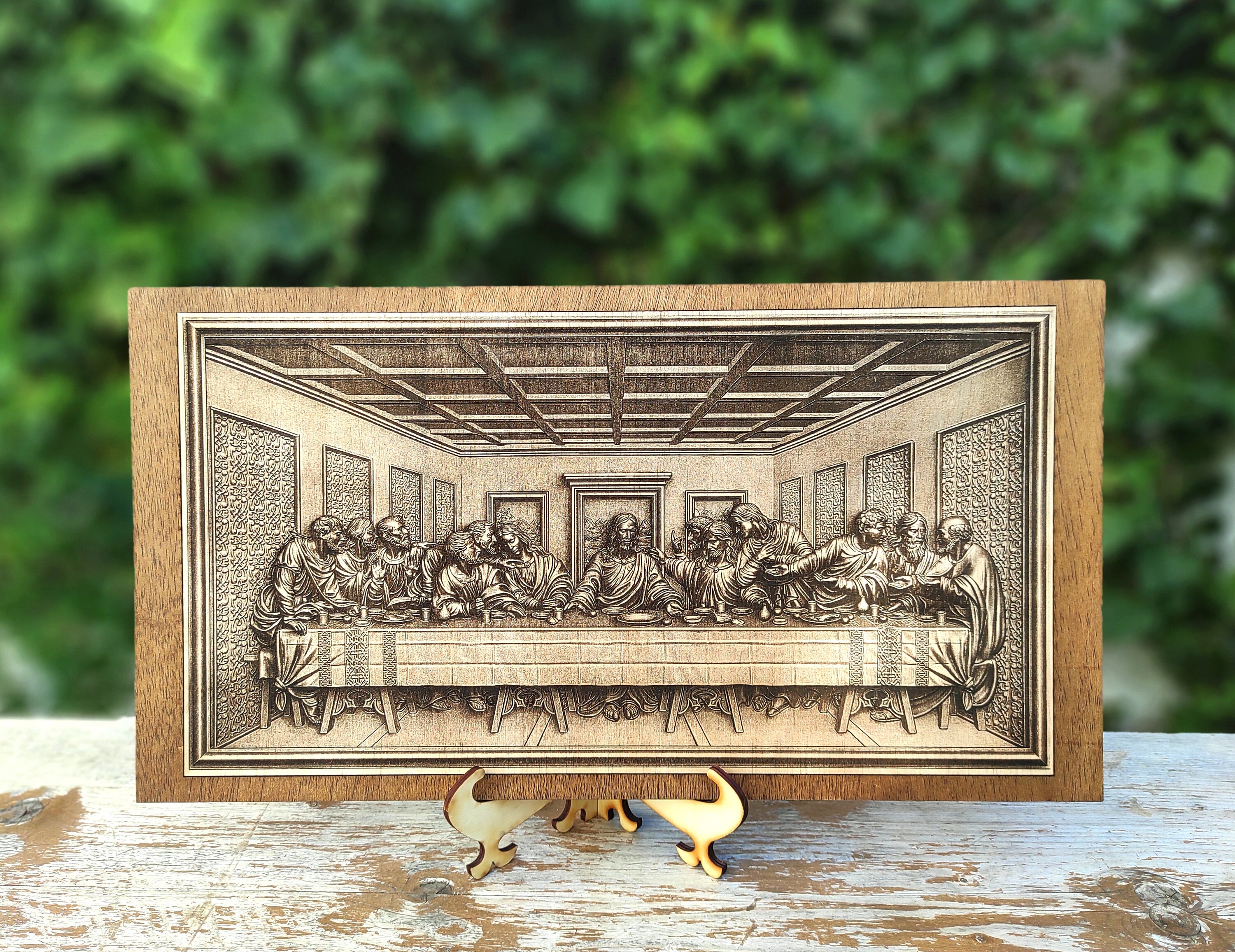 Last Supper Framed - Digital Design File - Glowforge - Laser Ready ...