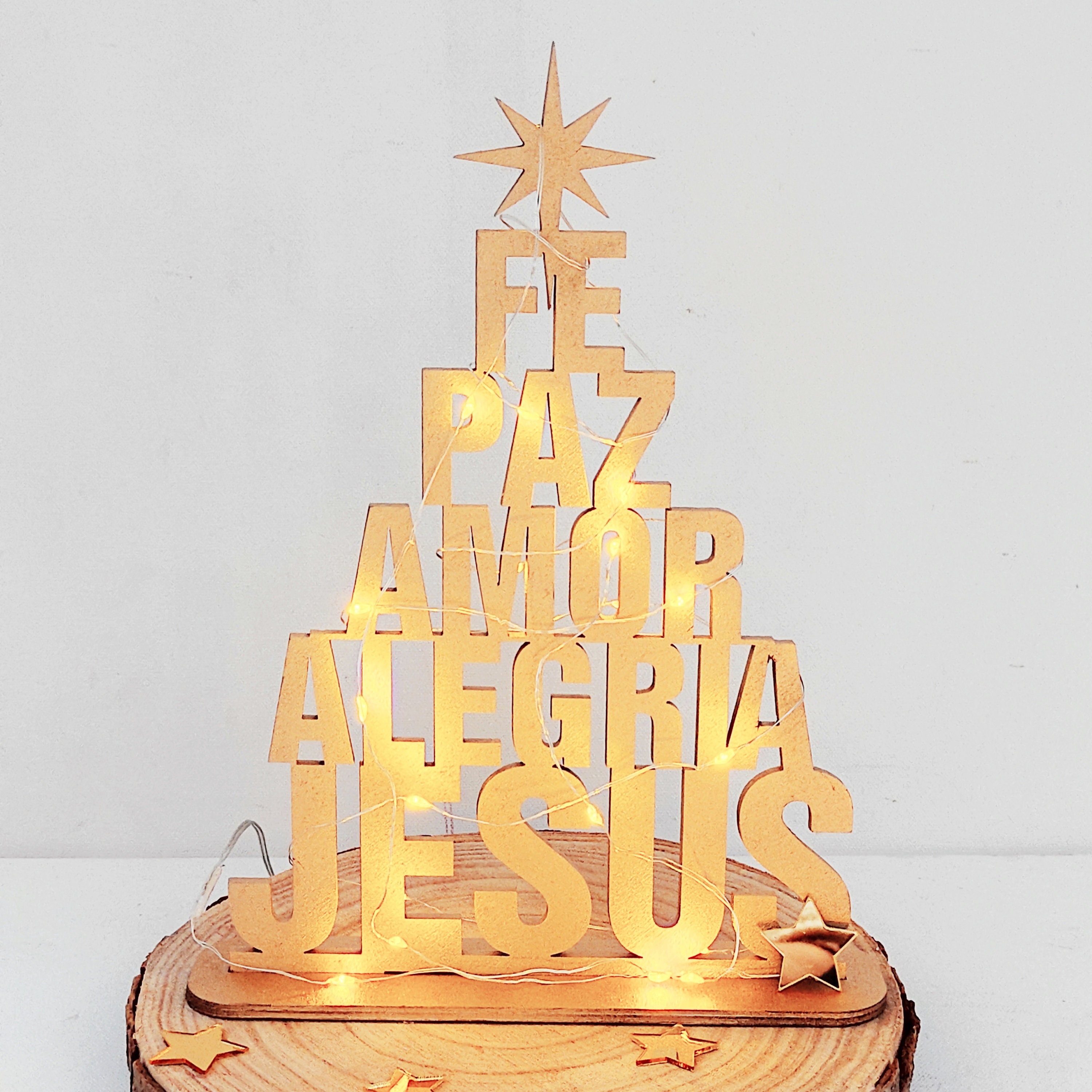 Christmas Tree With Wishes in Spanish - Etsy