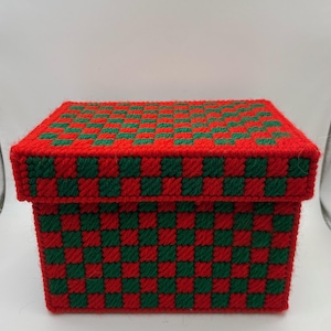 Checkered Gift Box - Etsy