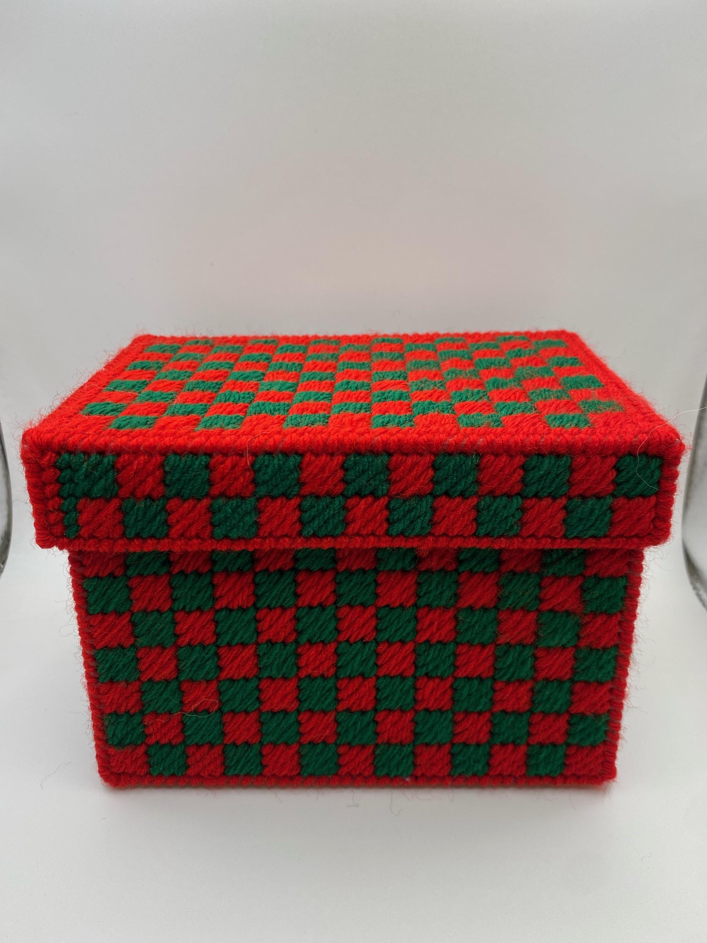 Checkered Gift Box - Etsy