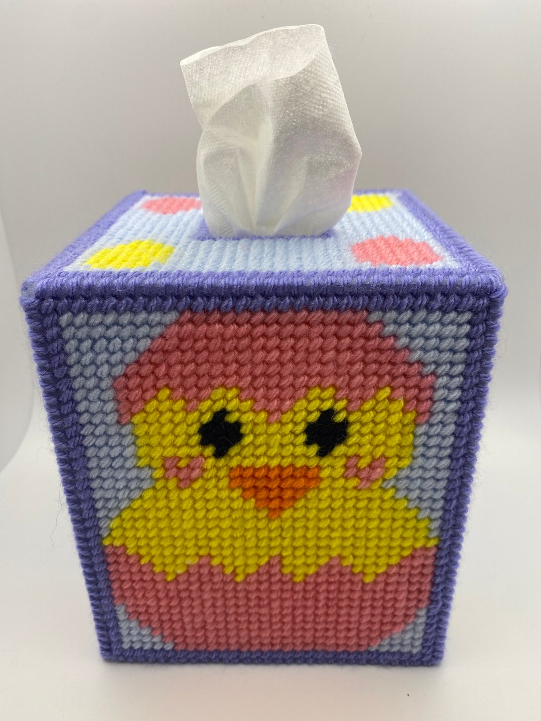 Hatching Chick Tissue Box Cover - Etsy
