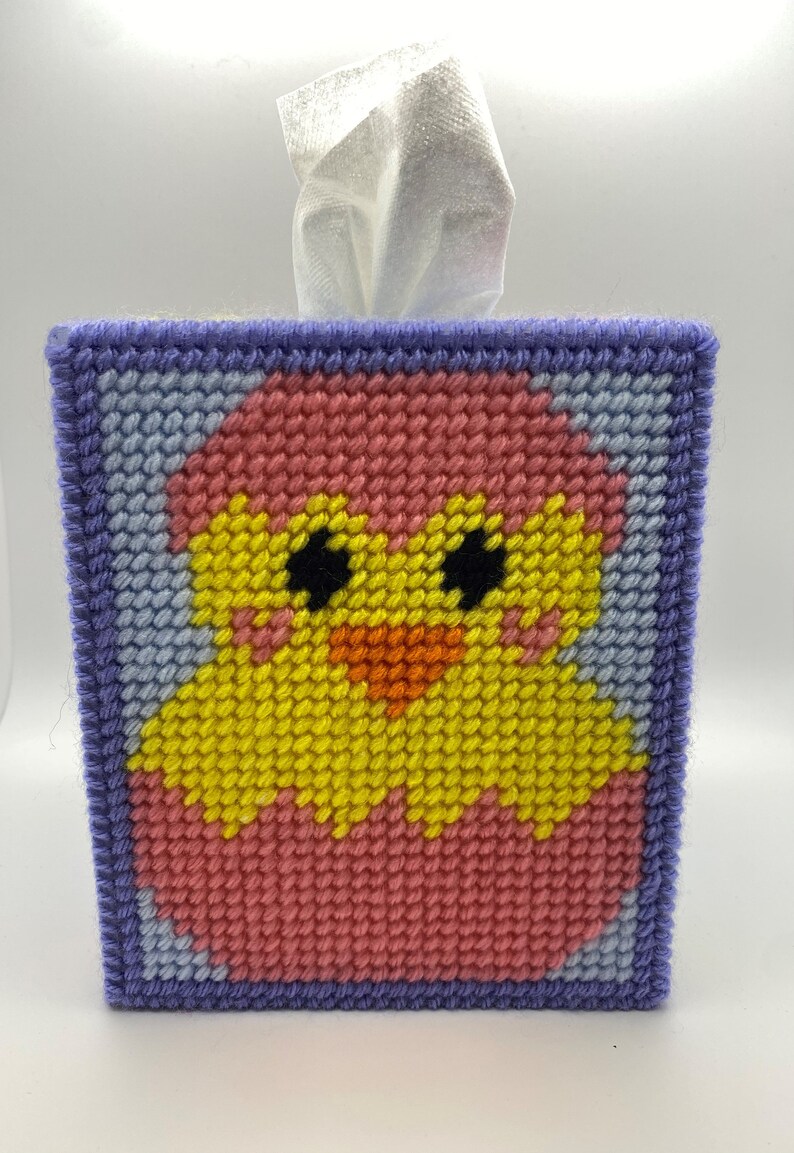 Hatching Chick Tissue Box Cover - Etsy