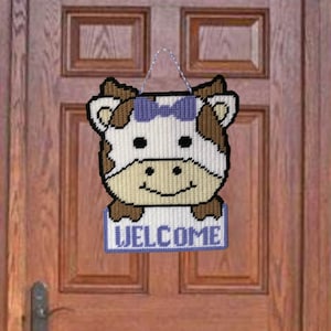 Cow Welcome Sign - Etsy