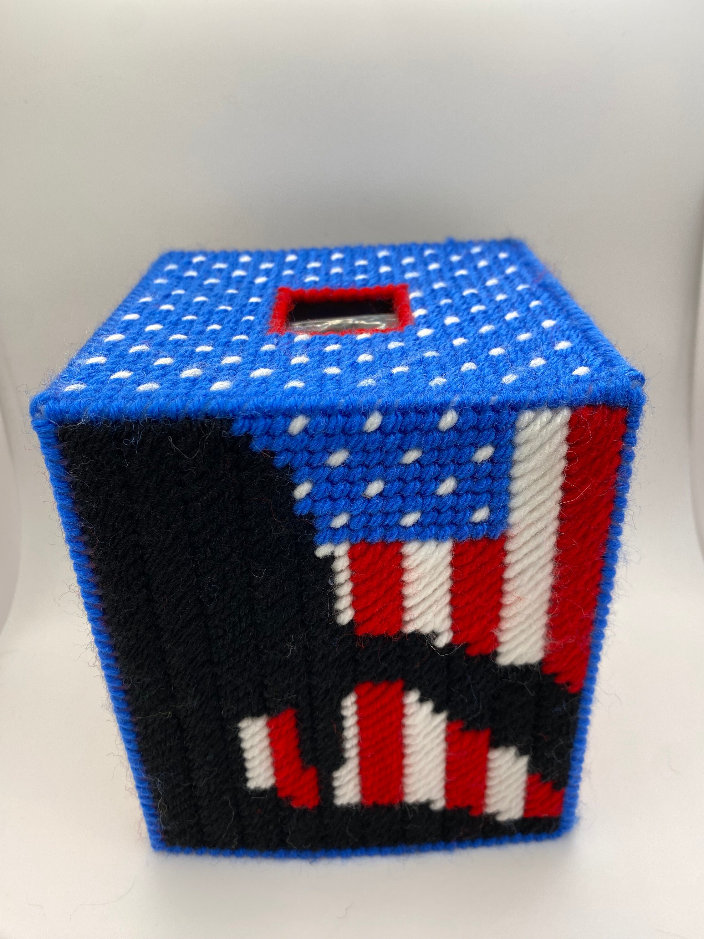 Saluting Soldier Tissue Box Cover - Etsy
