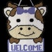 Cow Welcome Sign - Etsy