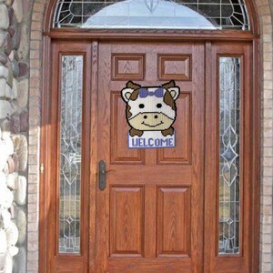Cow Welcome Sign - Etsy