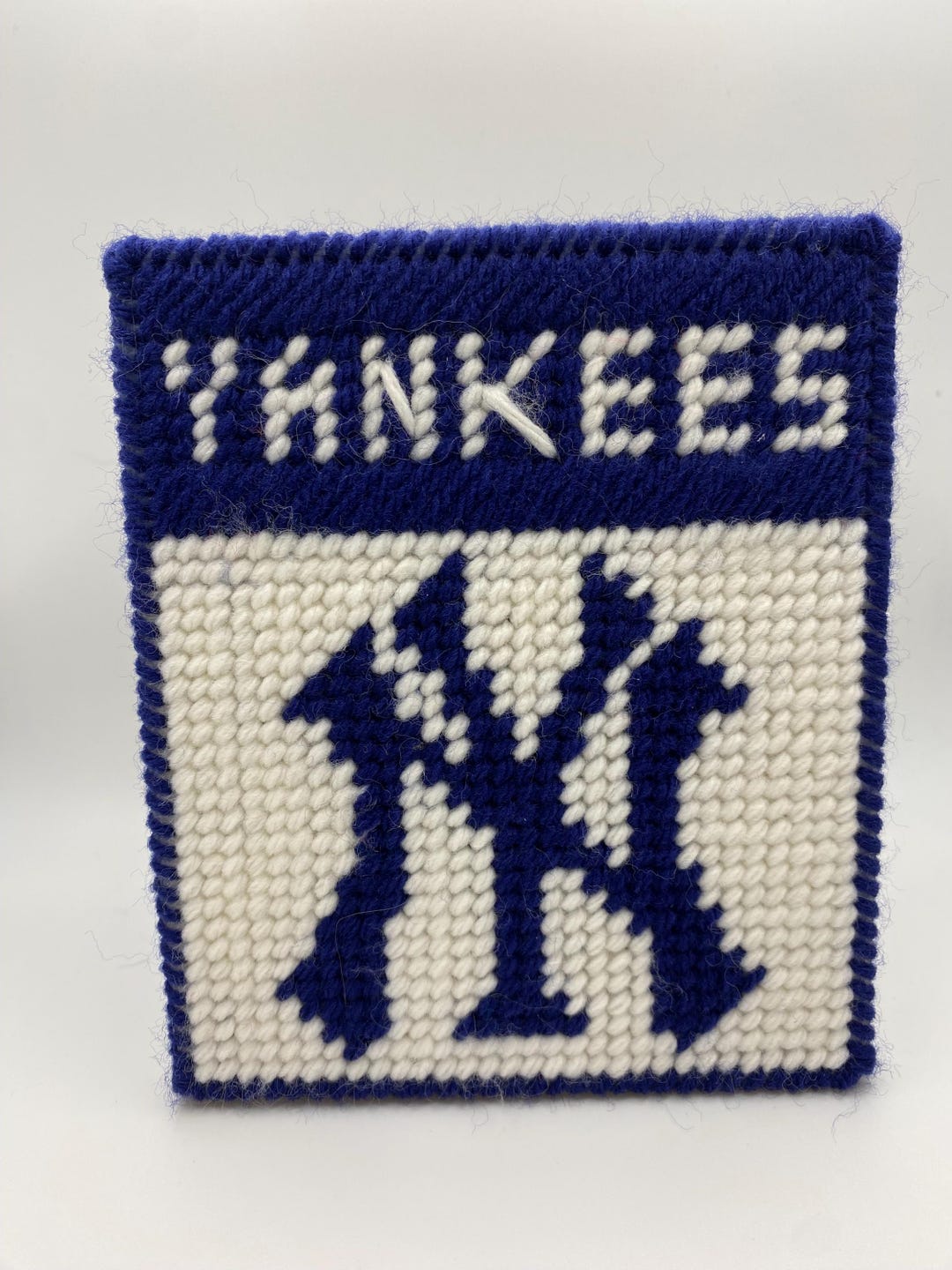 New York Yankees Tissue Box Cover - Etsy