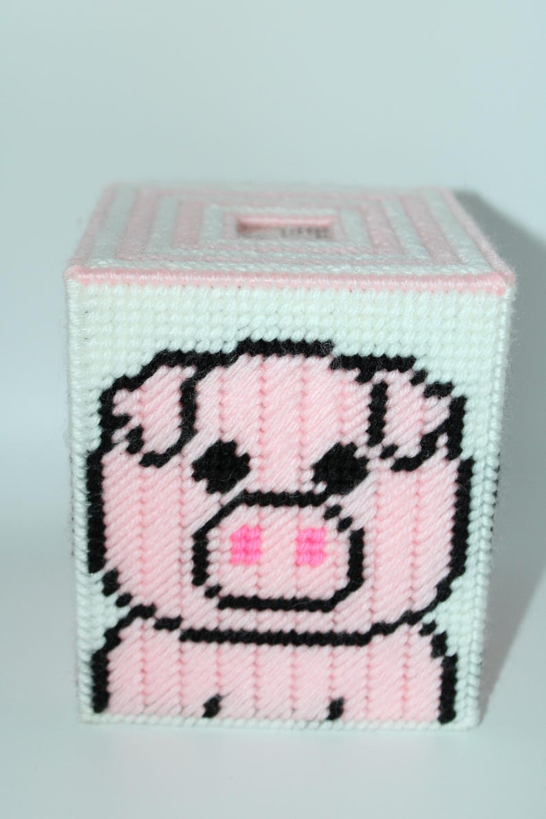 Pig Tissue Box Cover - Etsy