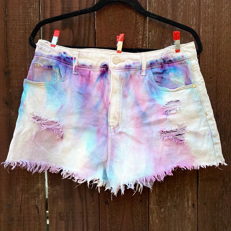 Jean Booty Shorts Etsy