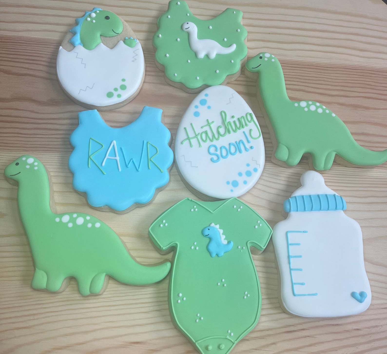 Hatching Soon Baby Shower Cookies - Etsy
