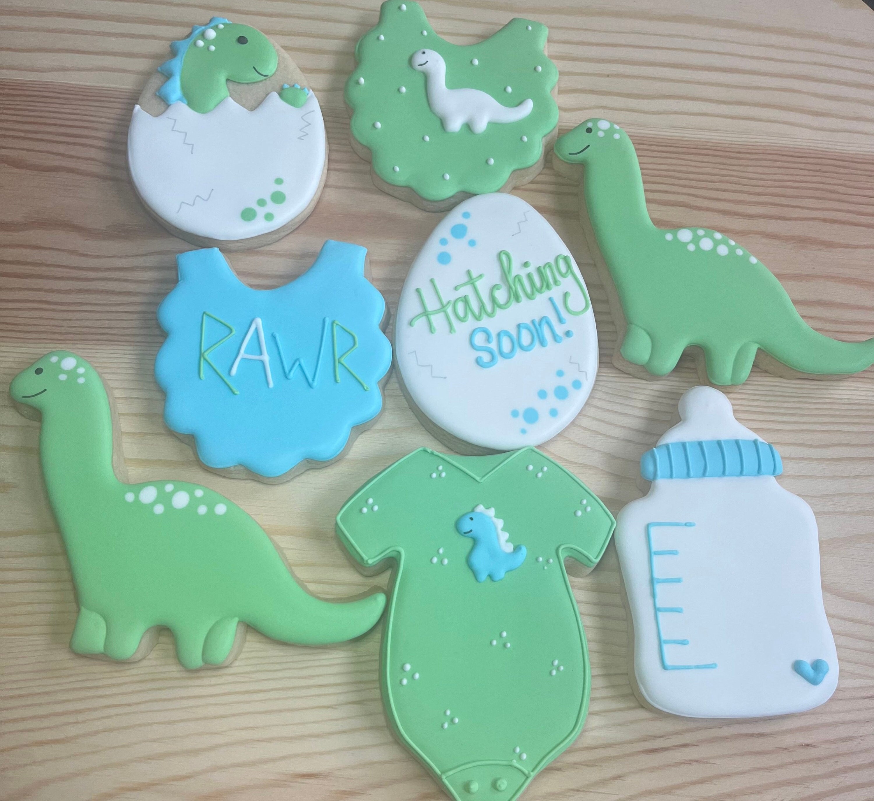 Hatching Soon Baby Shower Cookies - Etsy