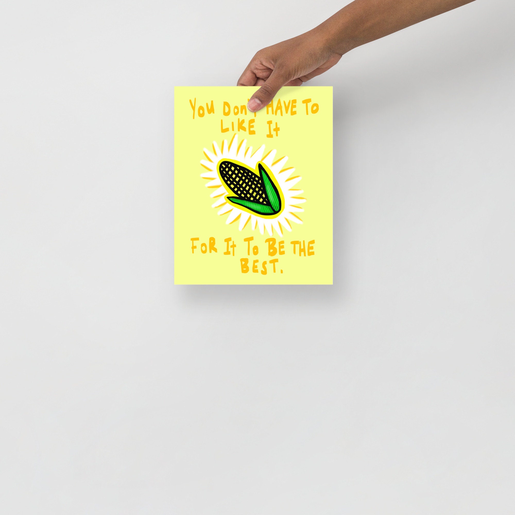 Corn Motivational Poster - Etsy