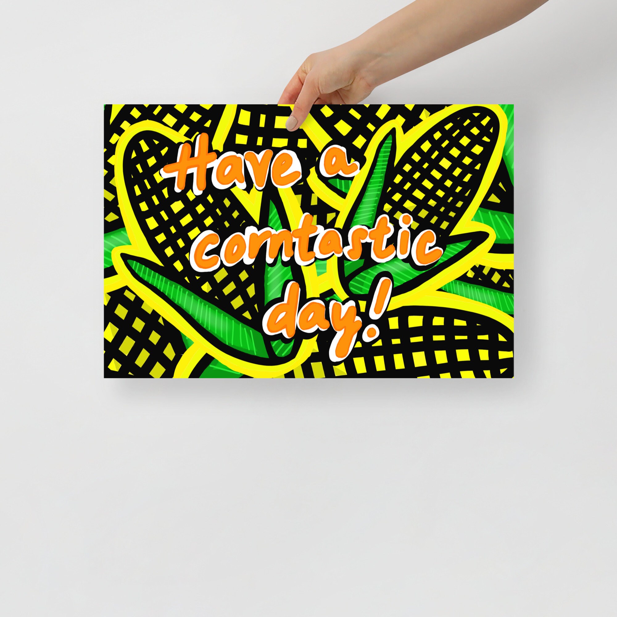 Corn Inspirational Poster V.2 - Etsy