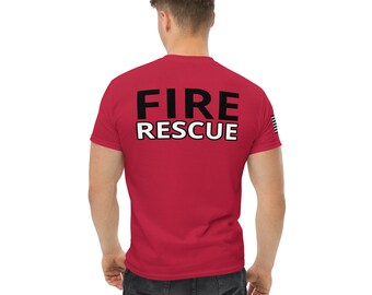 Fire and Rescue Shirt - Etsy
