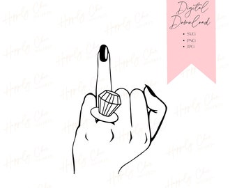 Ring Finger Flipping Off - Etsy