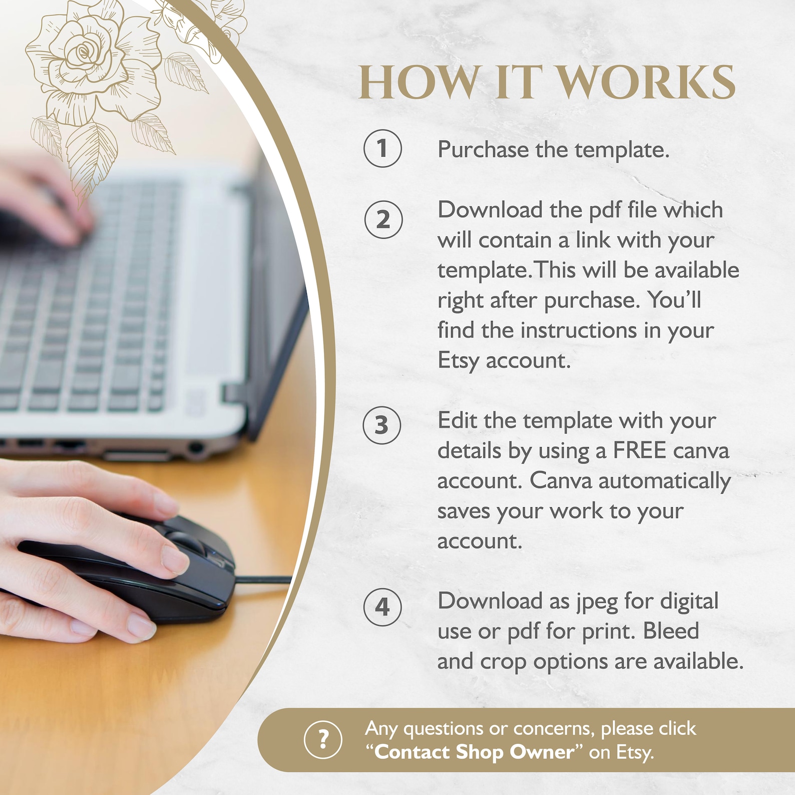 Muslim Wedding Editable Nikkah Walima Shadi Invitation Minimalist Gold ...