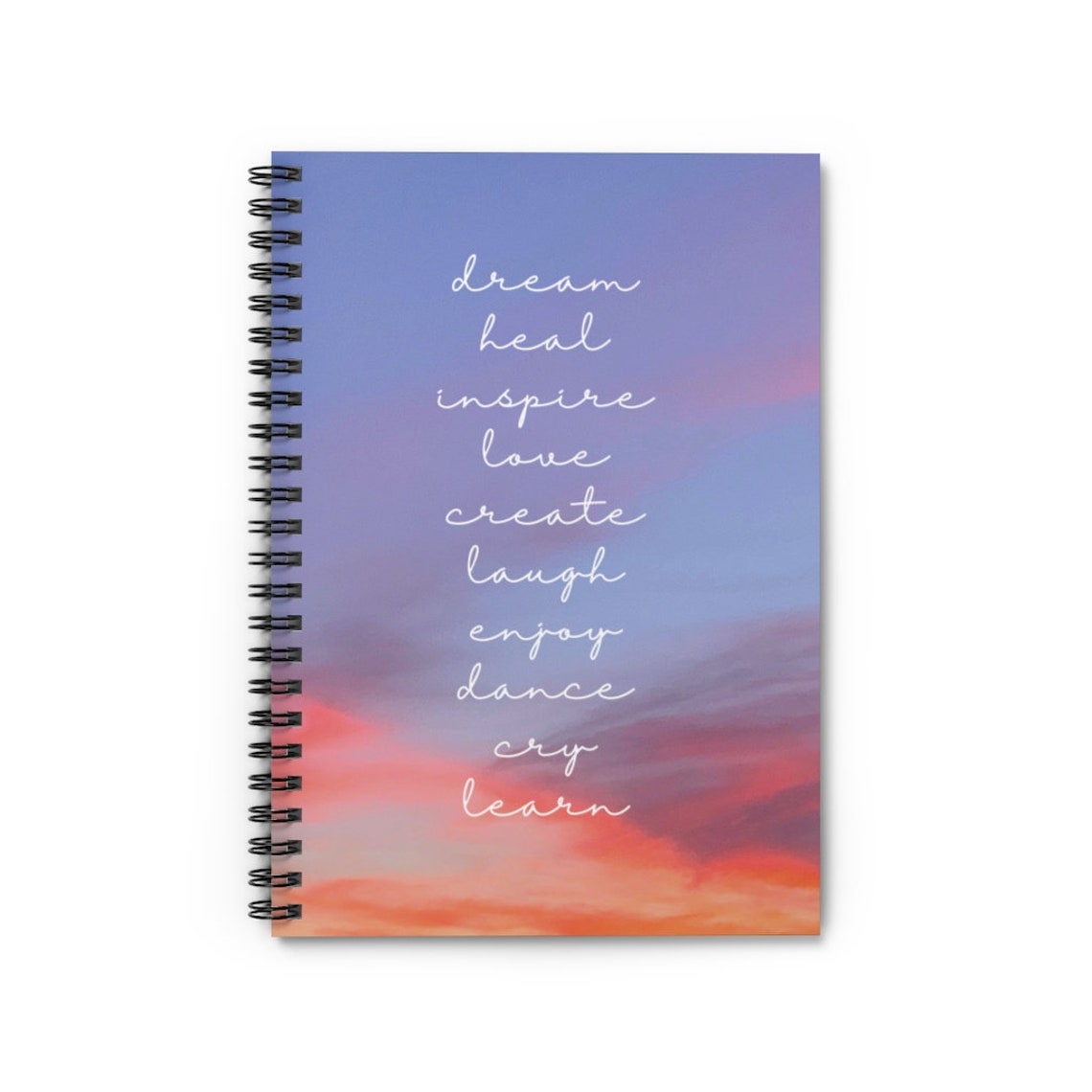 Being Human Spiral Notebook Journal- Ruled Line Hawaii Sky Hawaii Cloud ...