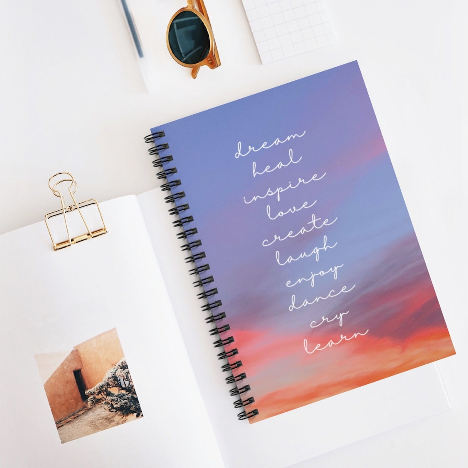 Being Human Spiral Notebook Journal- Ruled Line Hawaii Sky Hawaii Cloud ...