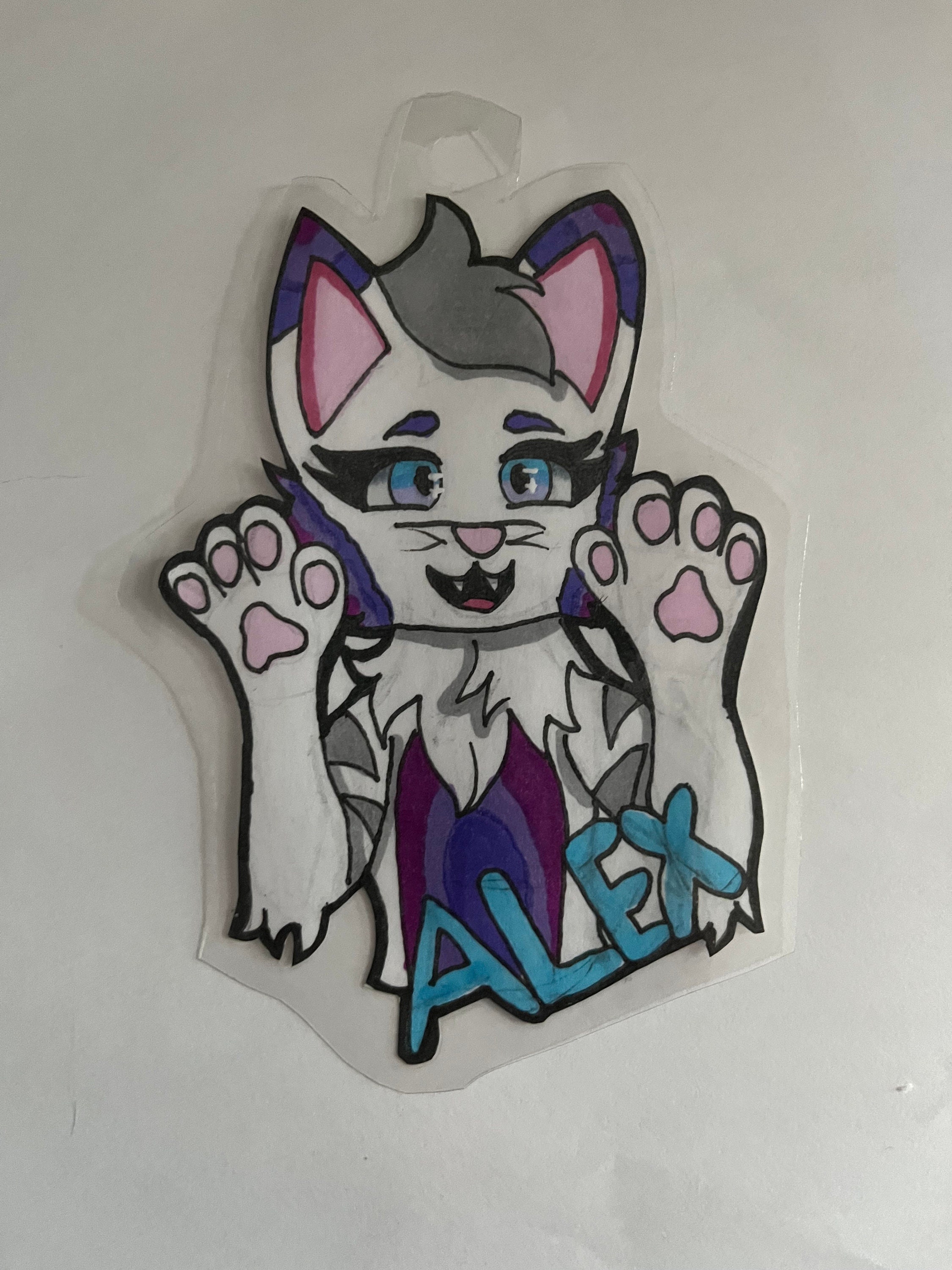 Custom Furry Badge - Etsy