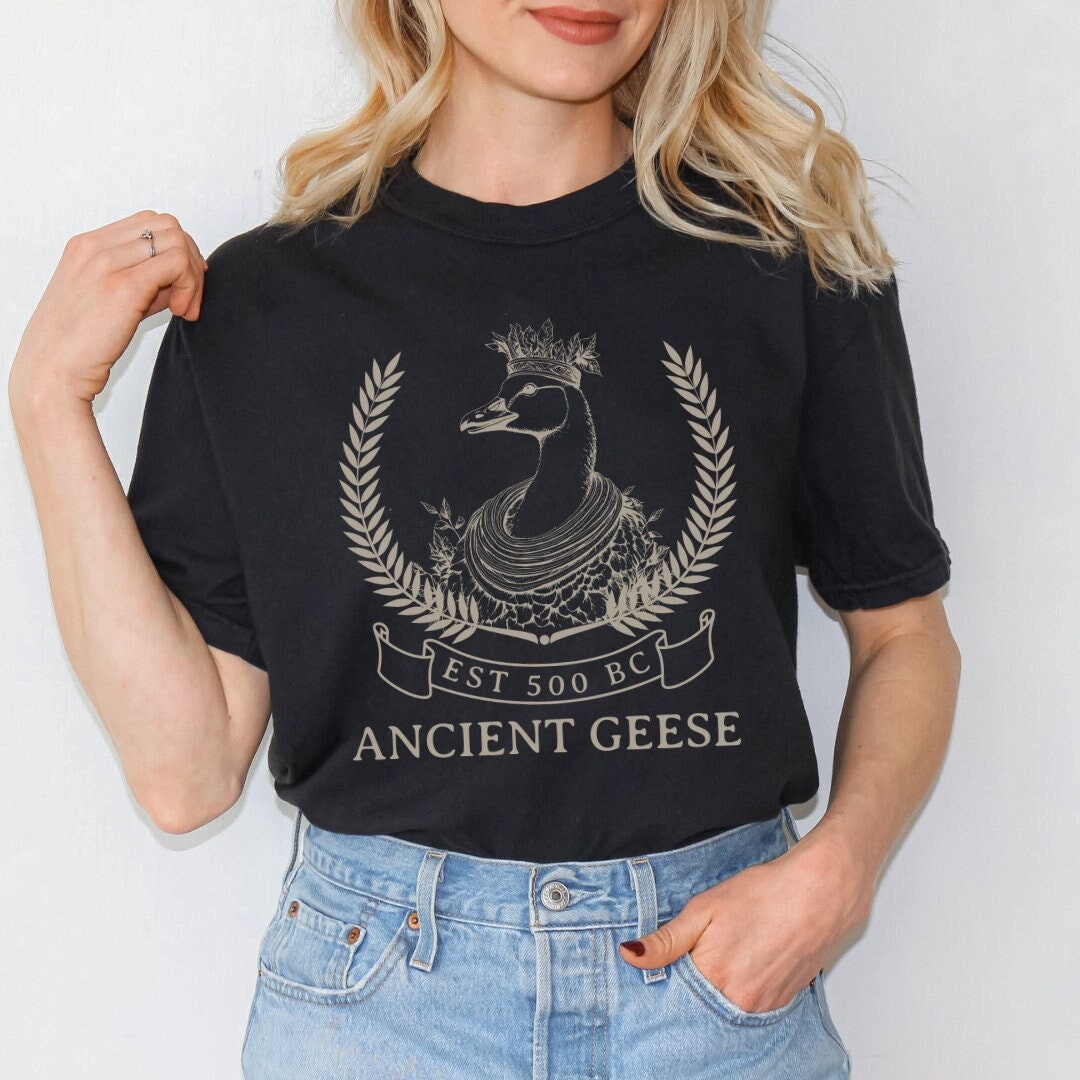 Ancient Geese Shirt - Ancient Geese - Comfort Color - Greek Shirt ...