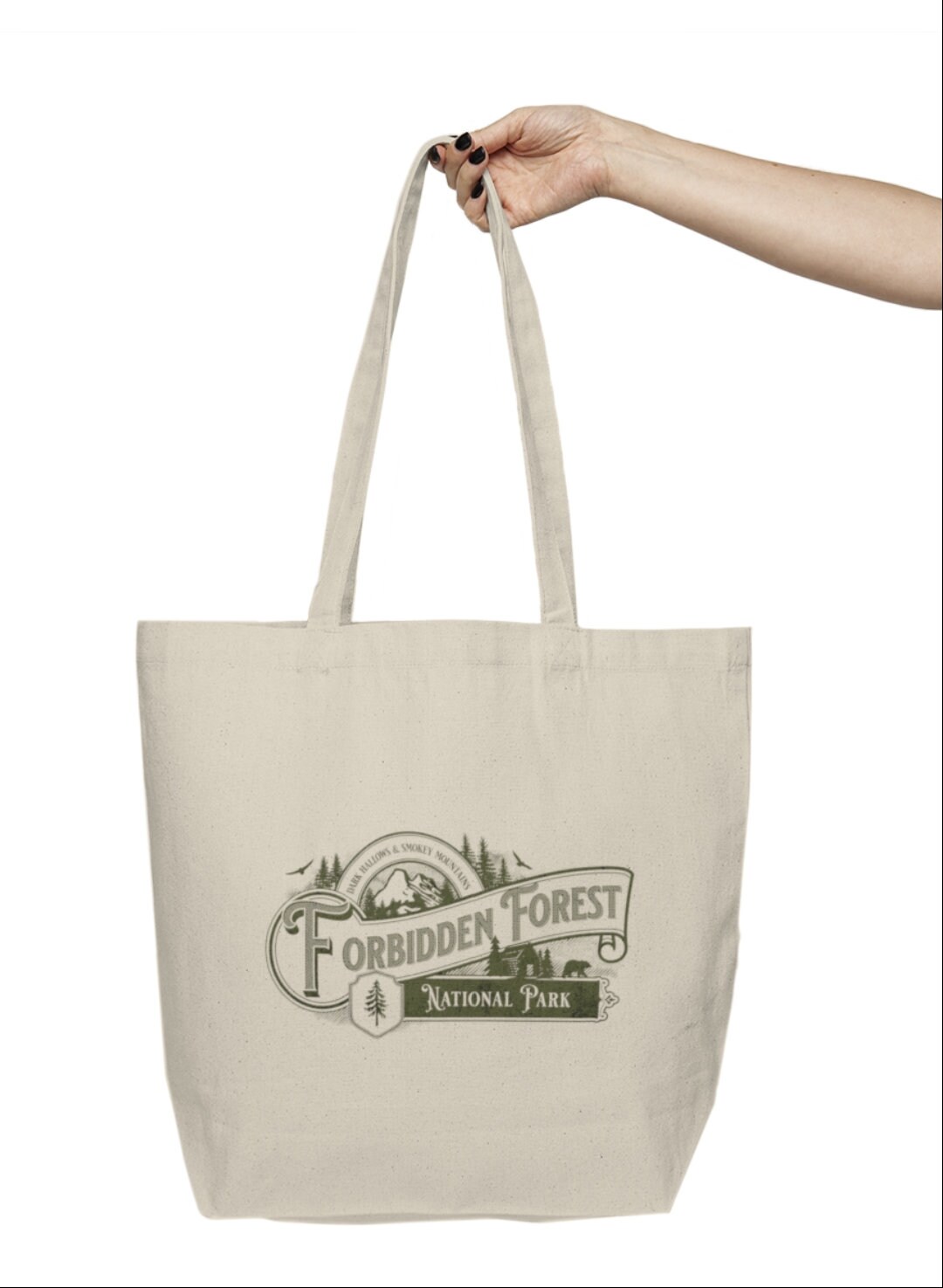 Forbidden Forest Tote Tote Bag Forbidden Forest Tote Bag Herbology ...