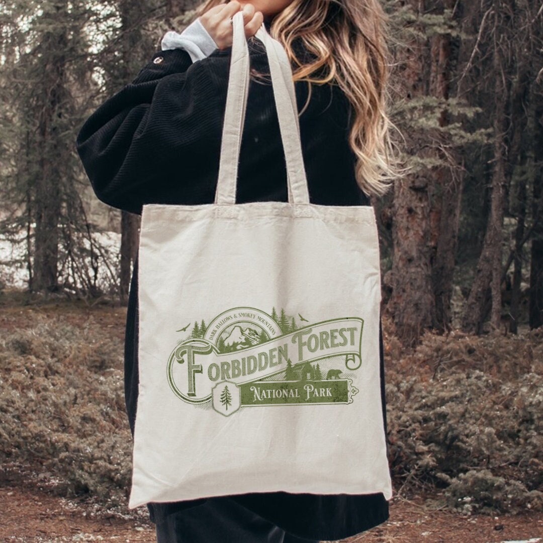 Forbidden Forest Tote Tote Bag Forbidden Forest Tote Bag Herbology ...