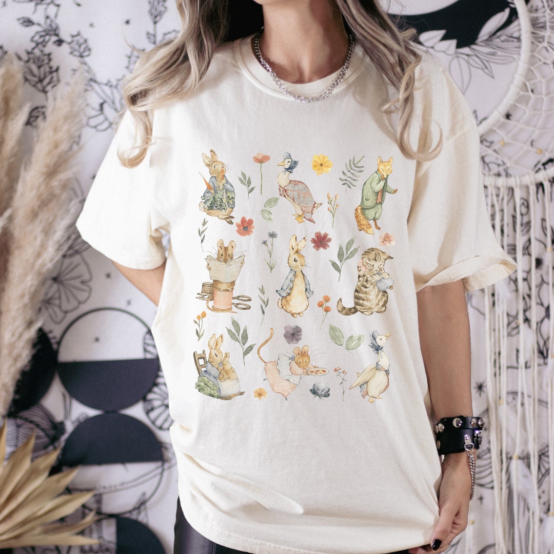 Peter Rabbit Tee - Peter Rabbit Shirt - Peter Rabbit - Beatrix Potter ...