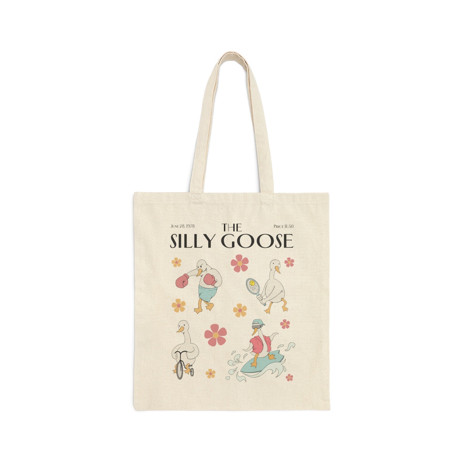 Silly Goose Tote - Silly Goose - Silly Goose Bag - Funny Goose - Funny ...