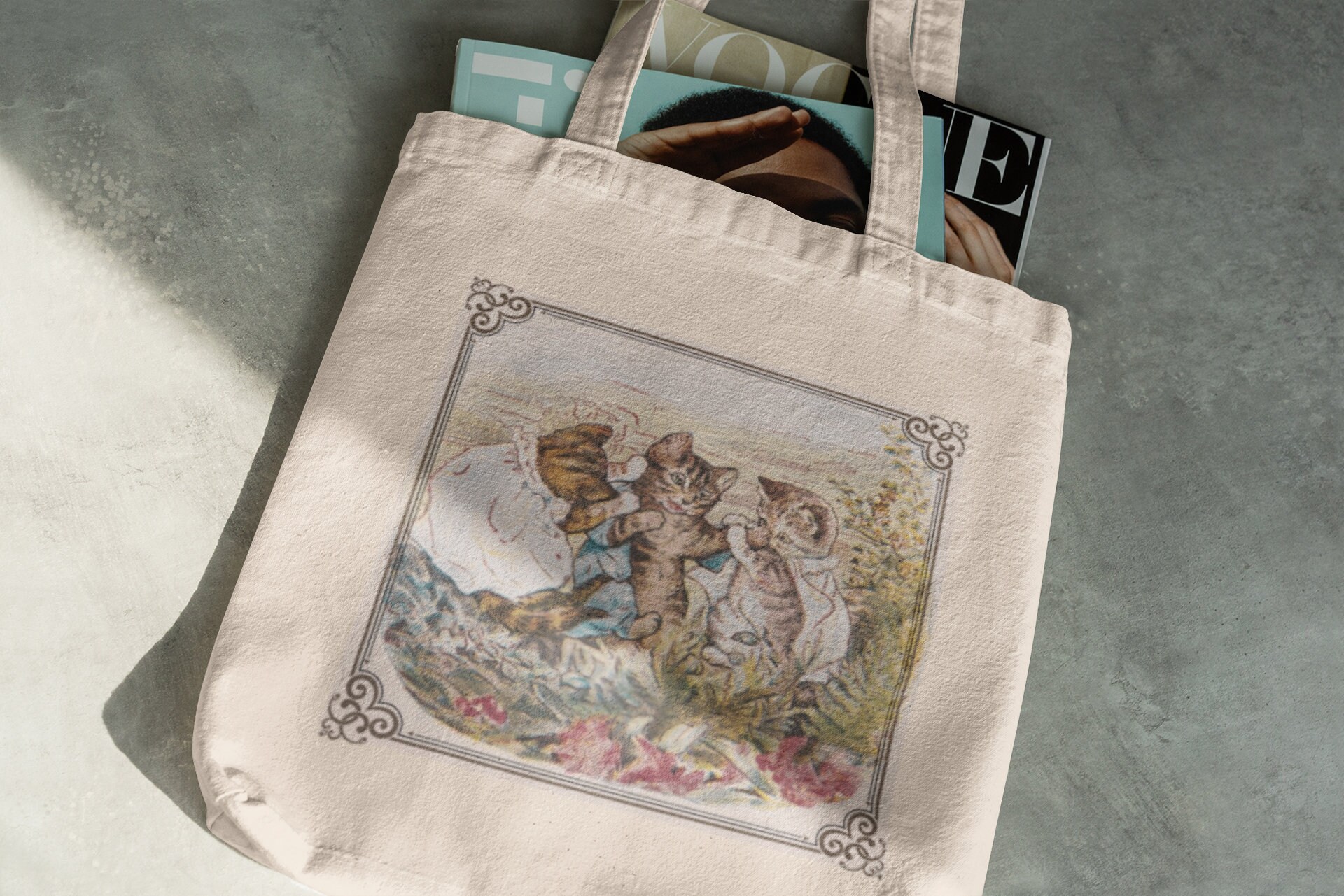 Beatrix Potter - Tom Kitten Tote - Tom Kitten - Peter Rabbit Bag ...