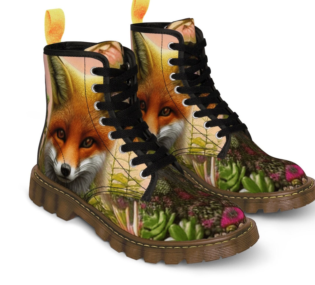 Fox Boots, Ladies, Fox Footwear, Unique Boots, Cute Boots, Festival ...