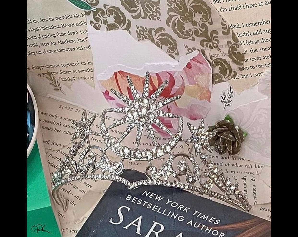 Silver Star Tiara Celestial Crystal Crown Star Crystal Headpiece ...