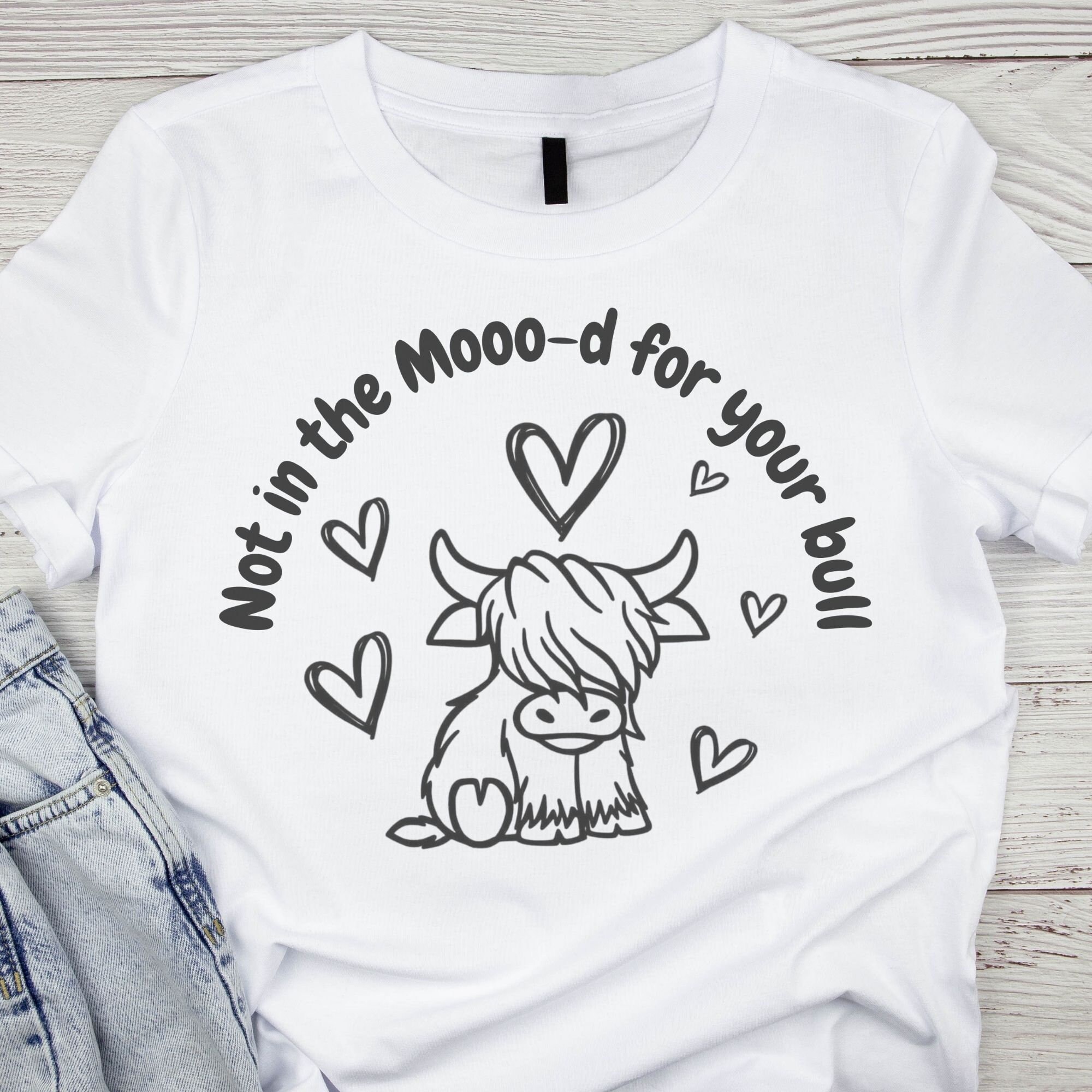 Moody Cow Png, Bull PNG, Bundle, Digital Svg Png Cow, Cute Cow Png ...