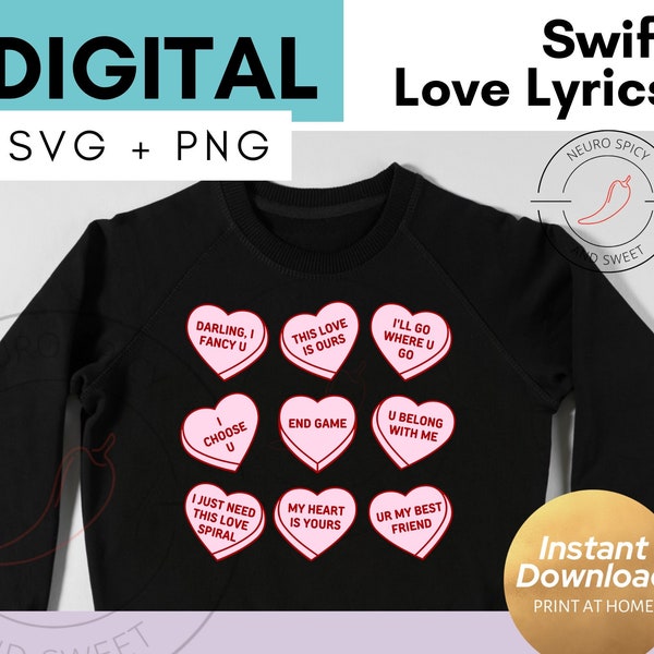 Taylors Swift Lyrics Svg - Etsy