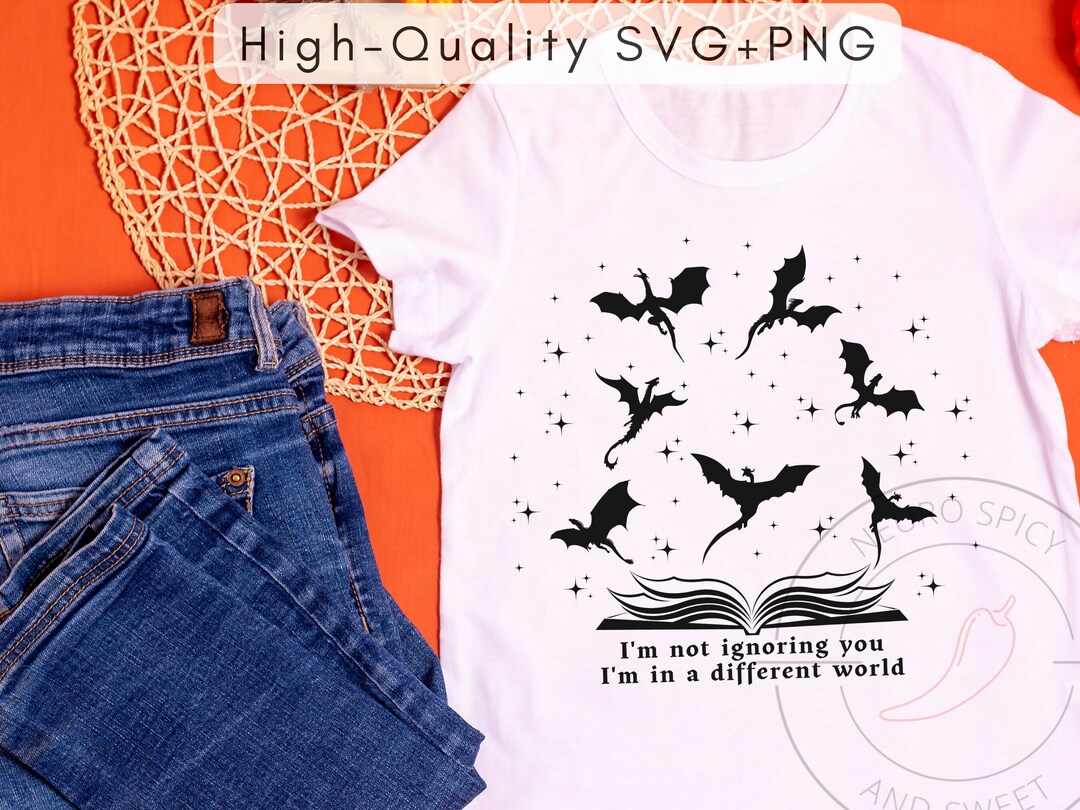 Booktok Merch, Dragon Svg, Bookish Svg, Book Lover Png, Booktok ...