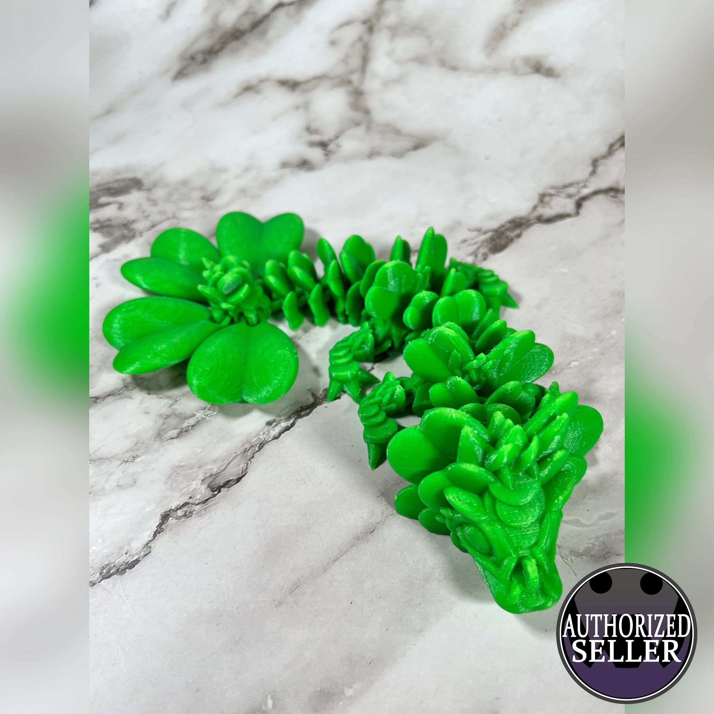 Baby Clover Dragon | 3D Printed Color Changing - Etsy