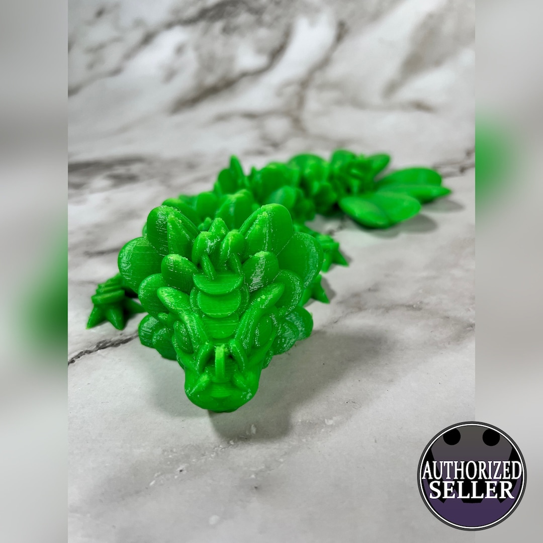Baby Clover Dragon | 3D Printed Color Changing - Etsy