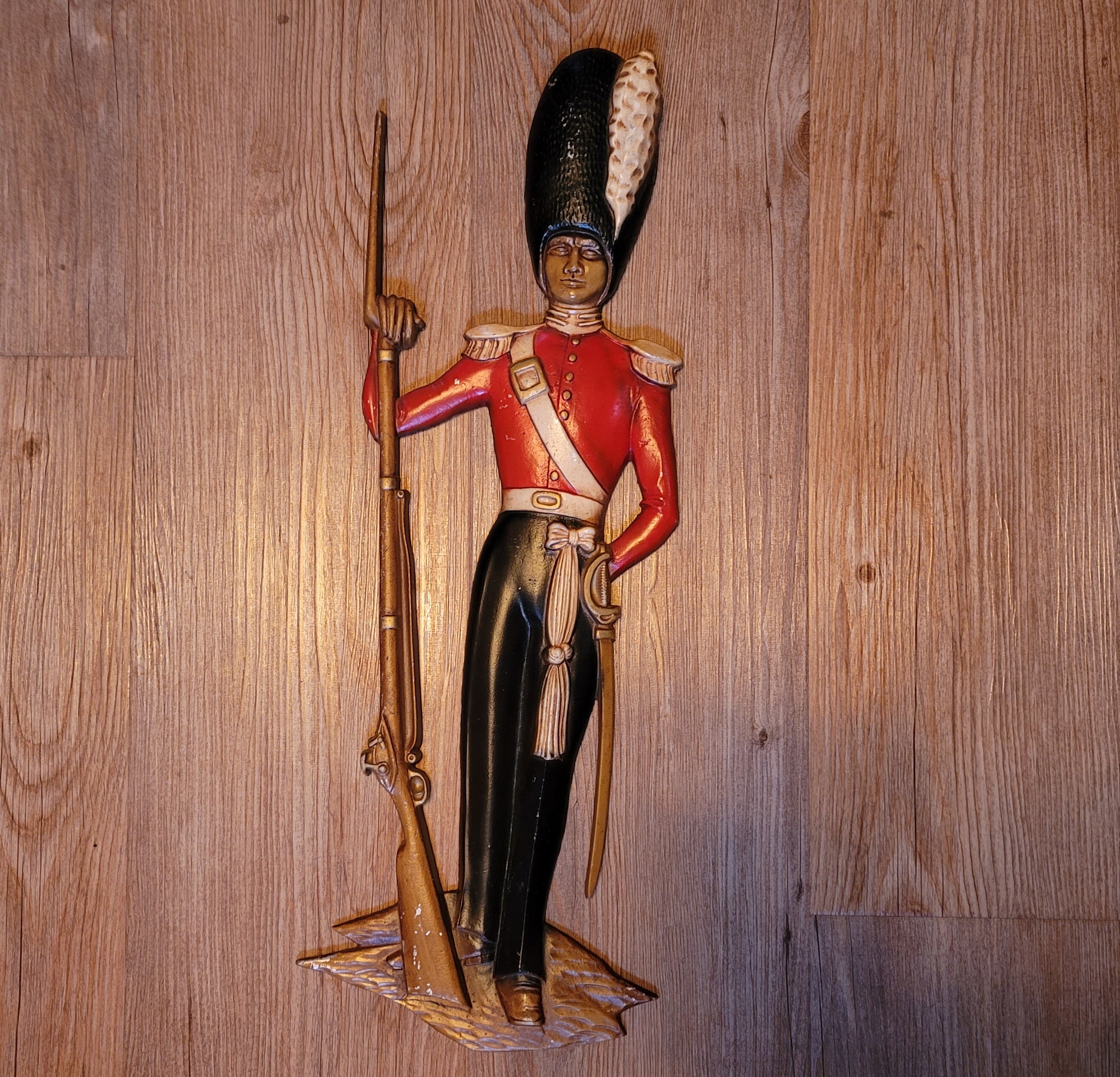 Vintage Sexton Military Wall Hanging - Etsy