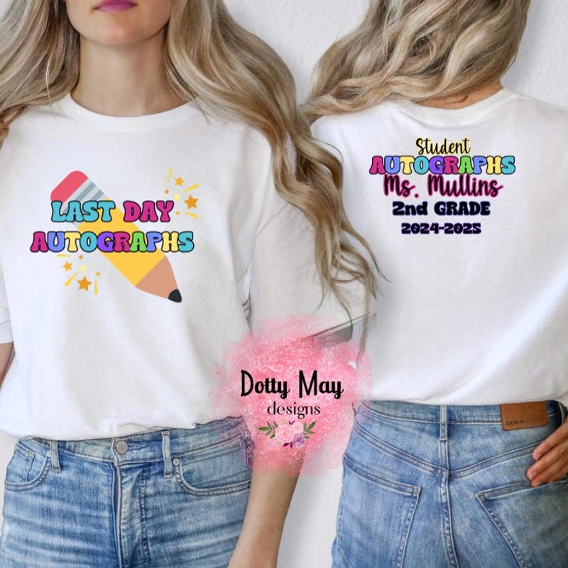 Autograph Shirt - Etsy