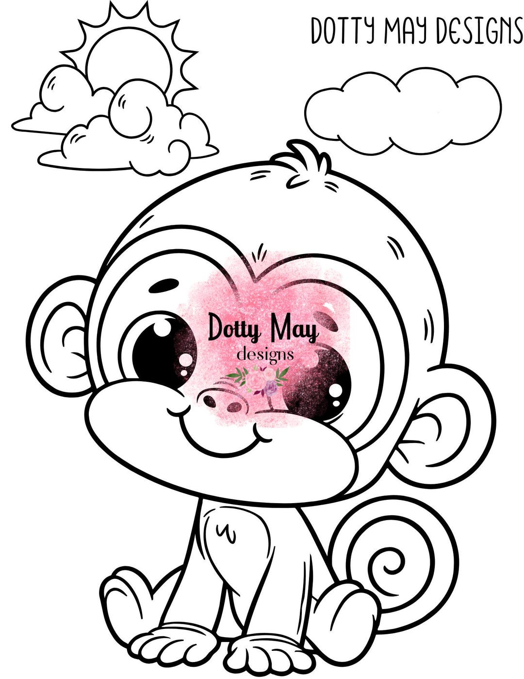 Animal Theme Coloring Pages- DIGITAL FILES - Etsy