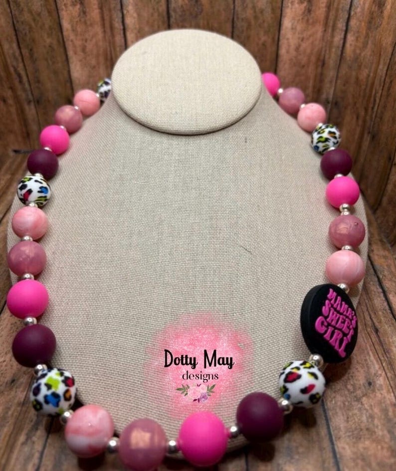 Mama’s Girl Chunky Necklace - Etsy