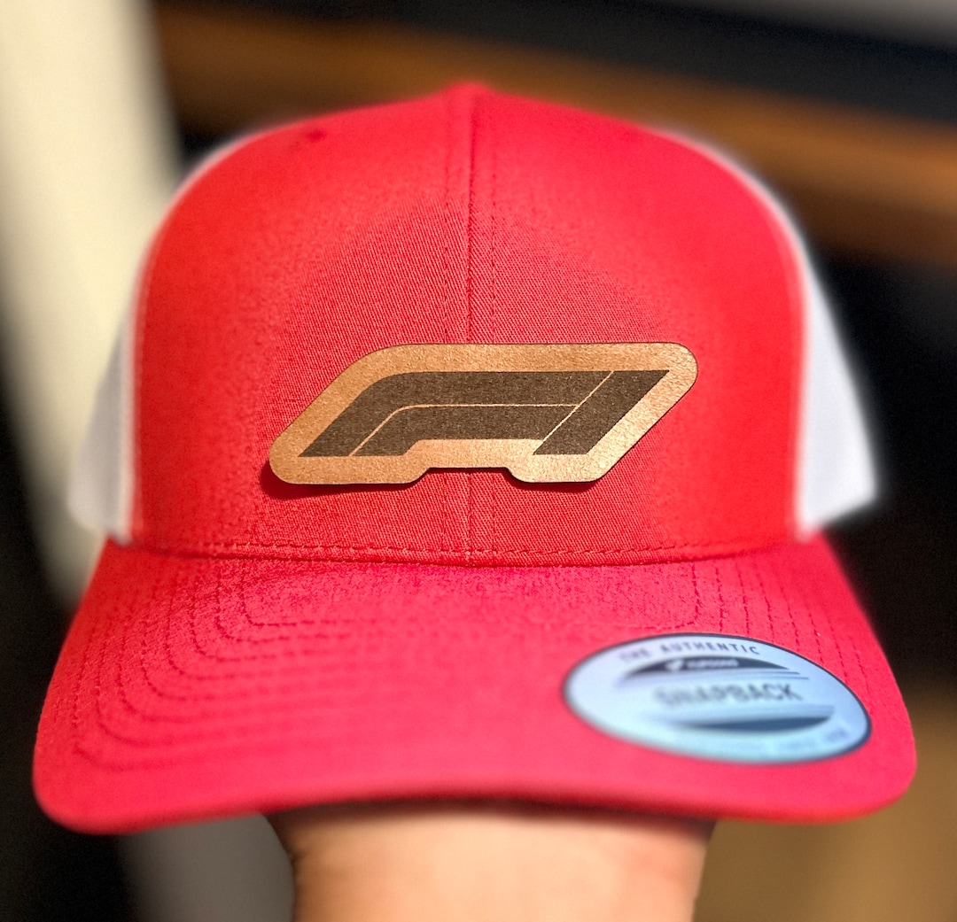 Formula 1 Leather Patch on Trucker Hats! One Size Adjustable! Different ...