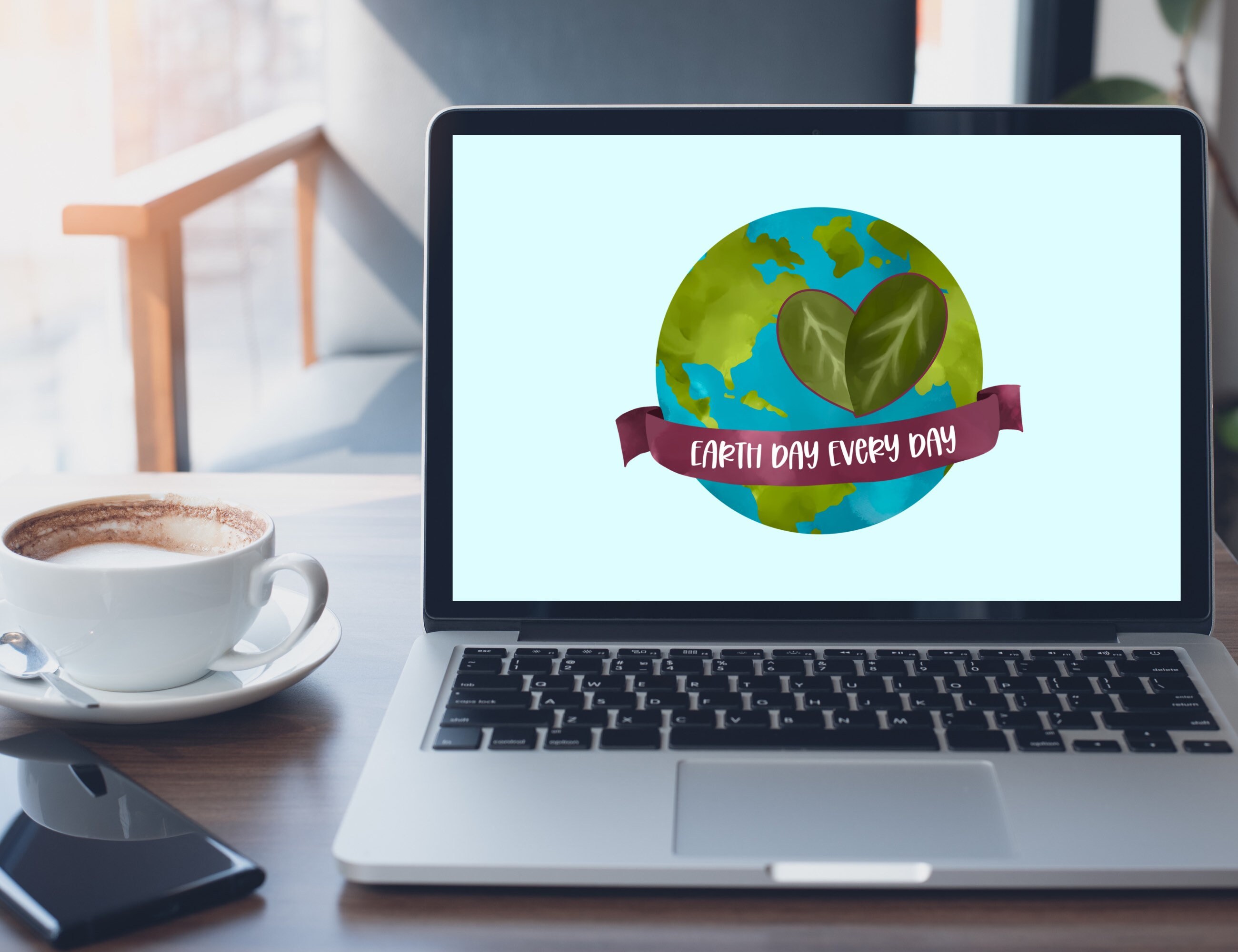 Earth Day Desktop Wallpaper and Digital Image Bundle | Earth Day Every ...