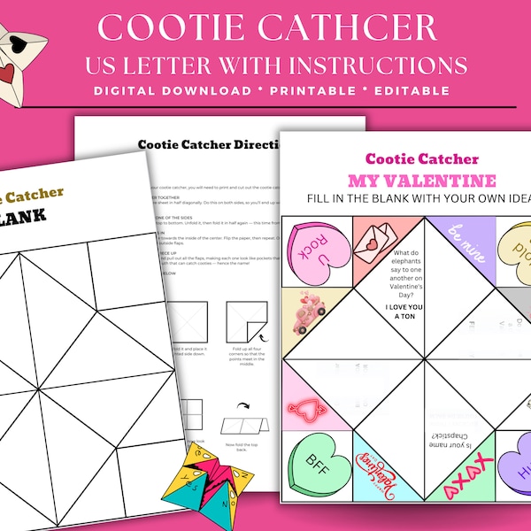 Cootie Catcher - Etsy